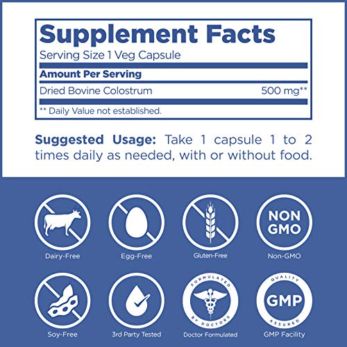 doctor formulated colostrum benefits