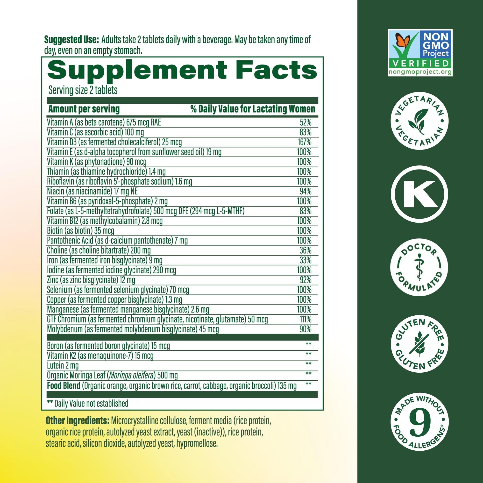 doctor formulated postnatal supplements