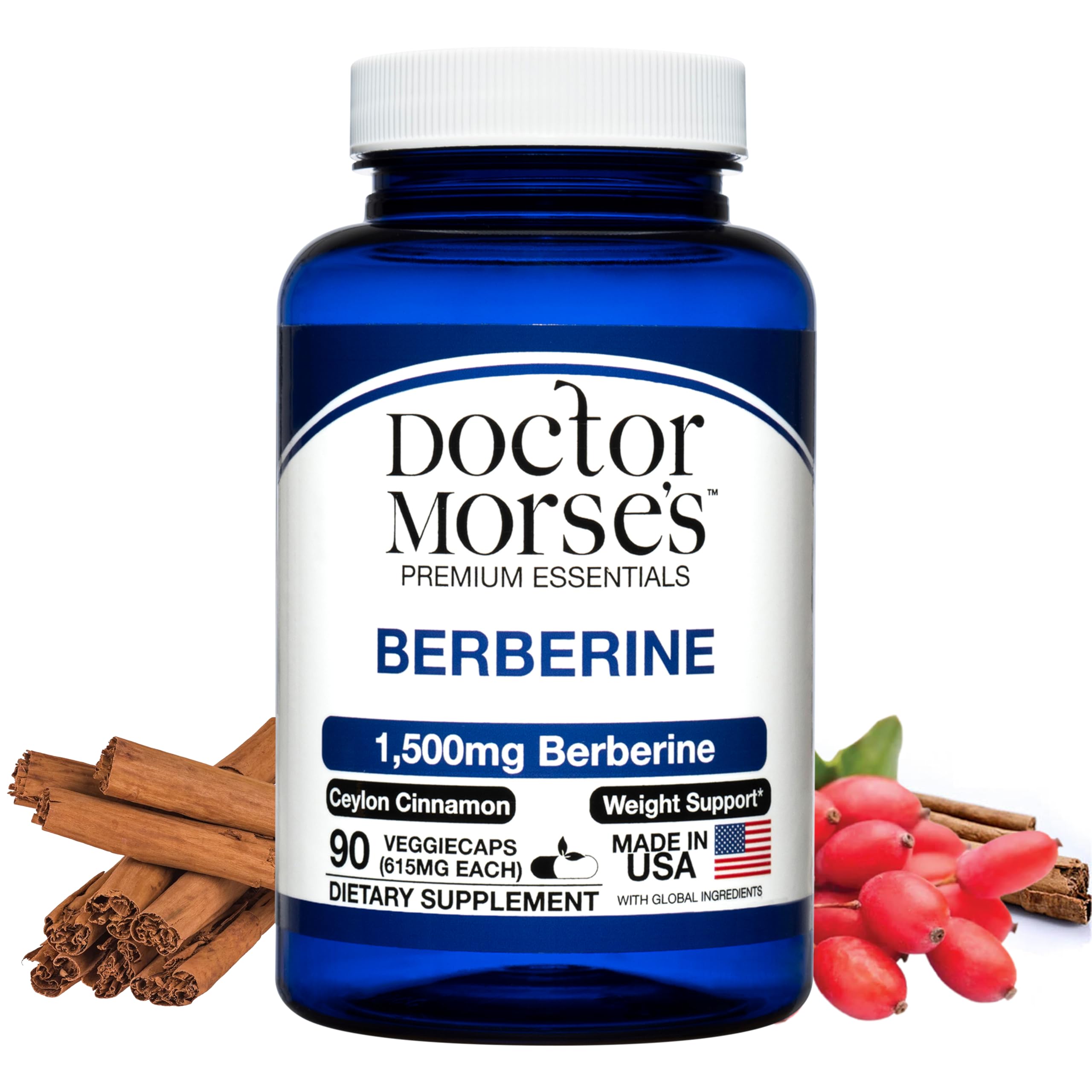 Doctor Morse's Berberine with Ceylon Cinnamon