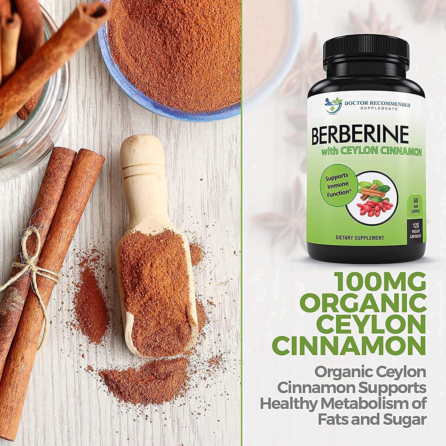 doctor recommended berberine supplements