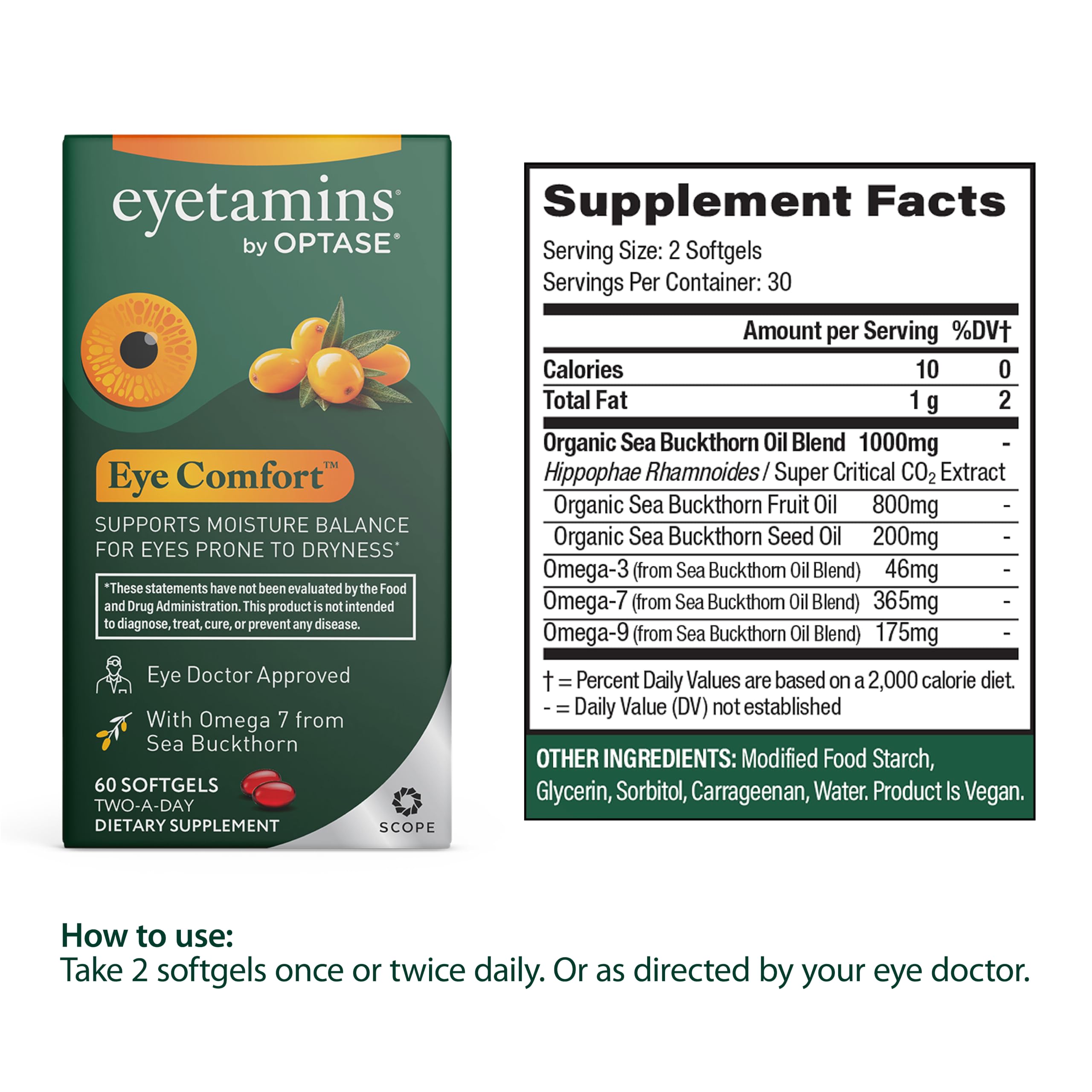doctor recommended eye supplement for dryness