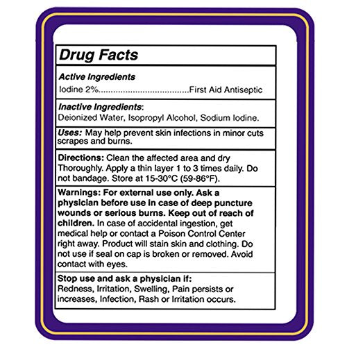 doctor recommended iodine tincture