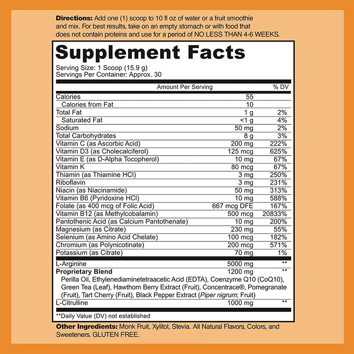 doctor recommended l-arginine supplements