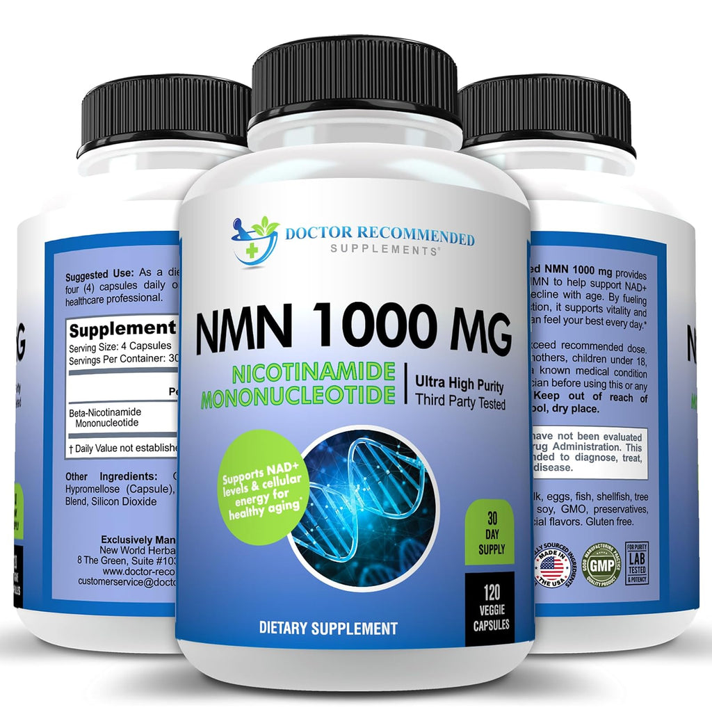 Doctor Recommended NMN 500 mg capsules