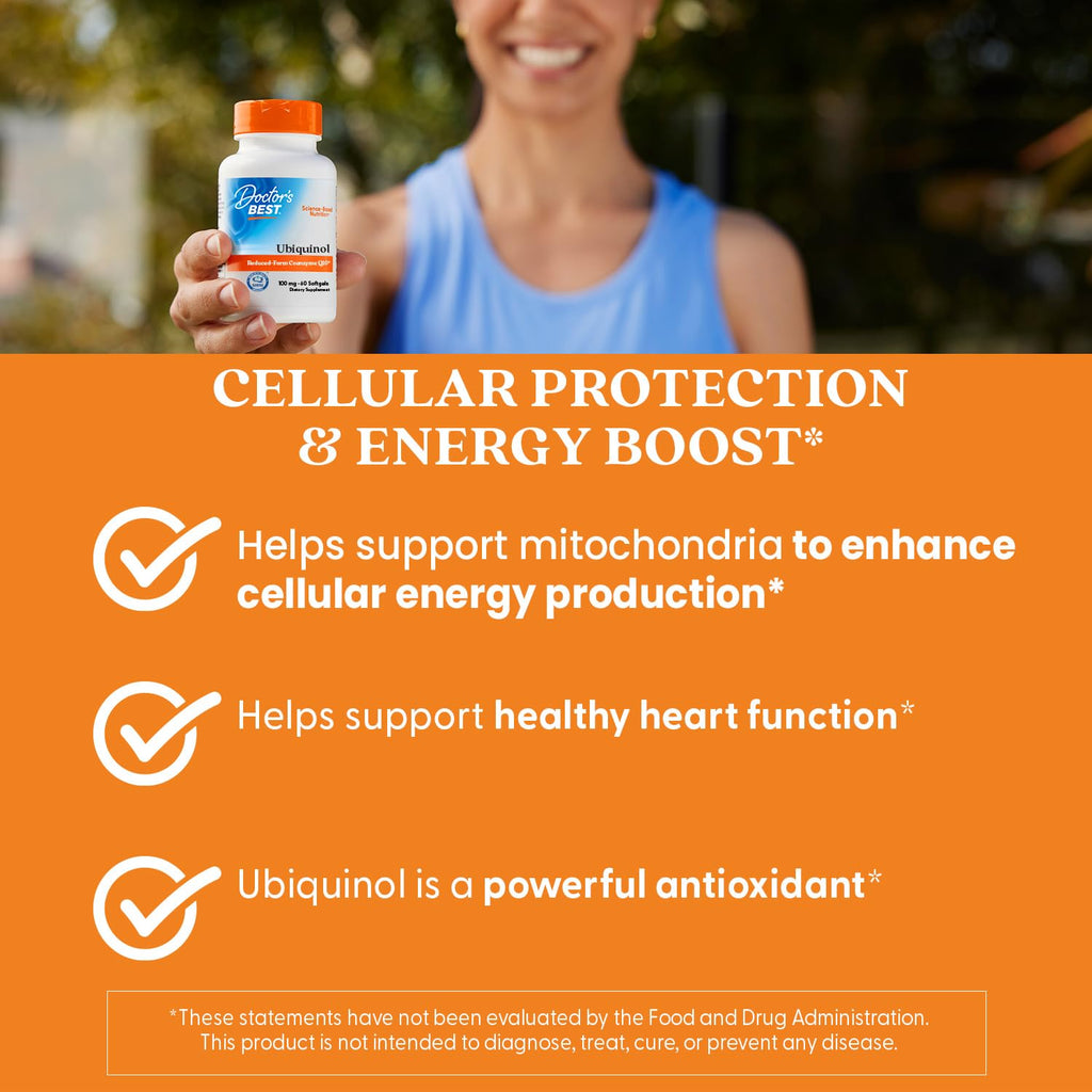 Doctor's Best 100 mg coq10 supplement