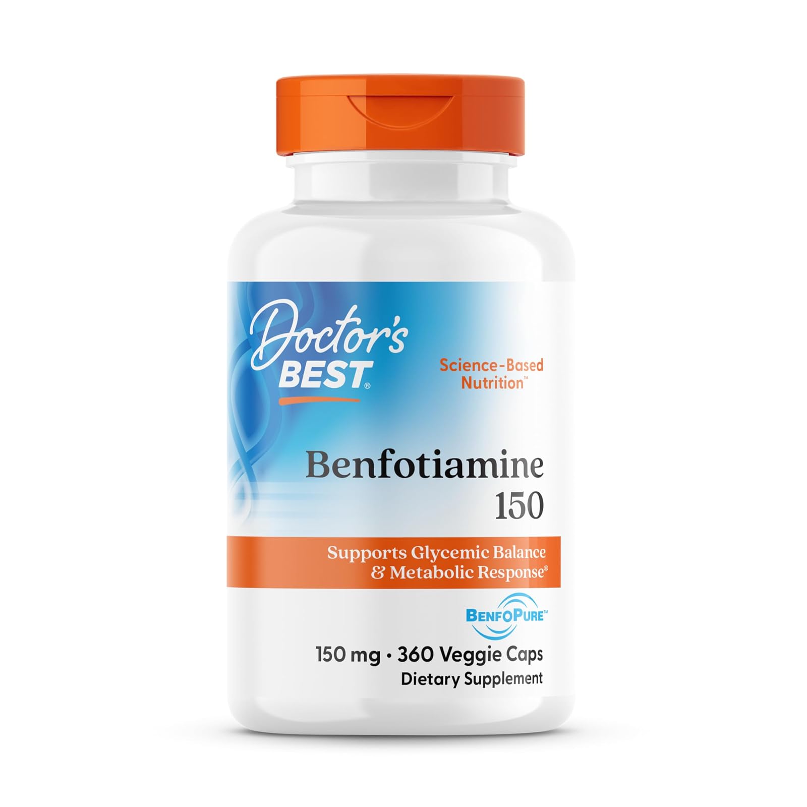 Doctor's Best Benfotiamine veggie caps