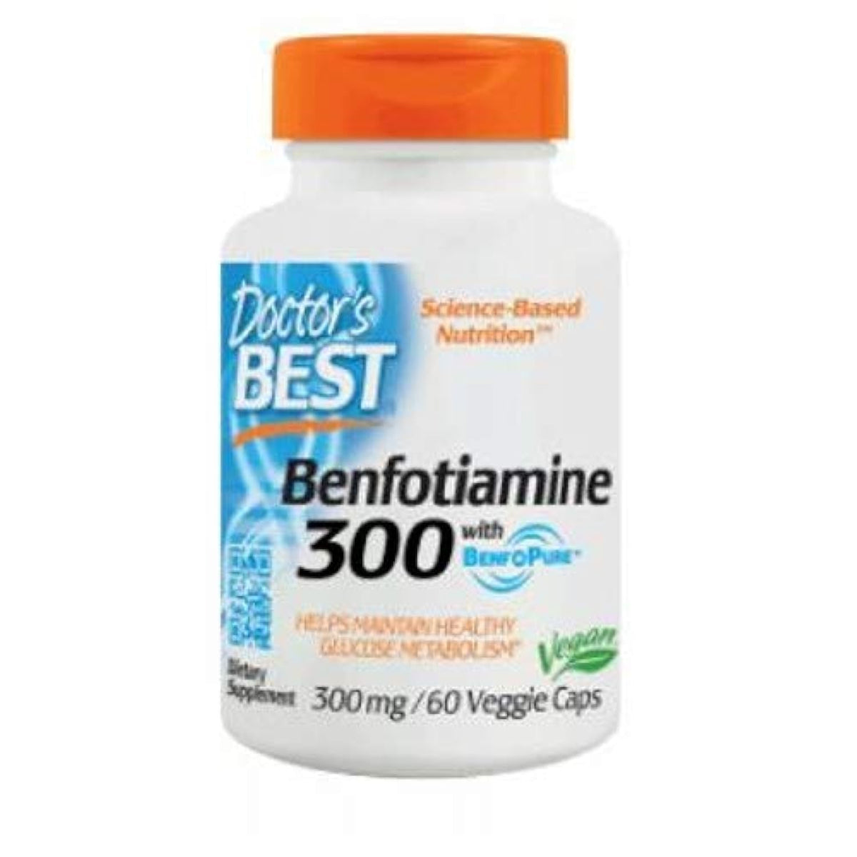 Doctor's Best Benfotiamine veggie capsules