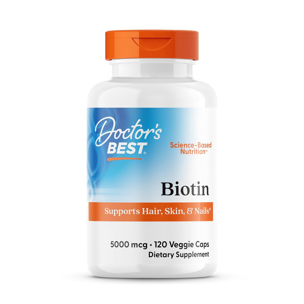 Doctor's Best biotin for healthy hair