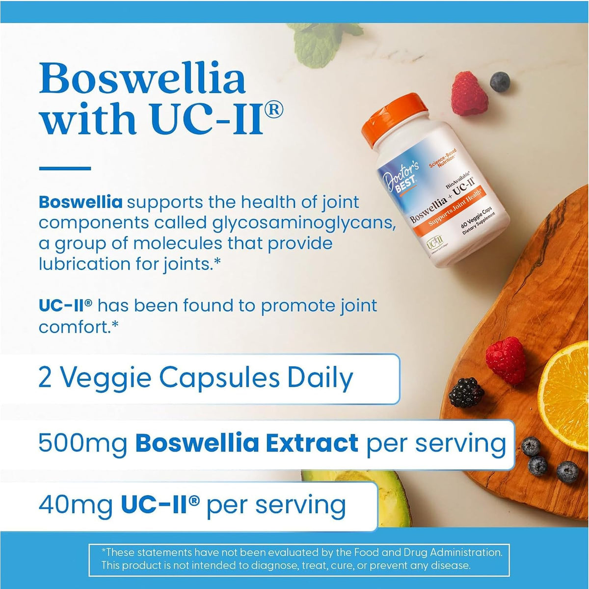 Doctor's BEST Boswellia for pain relief