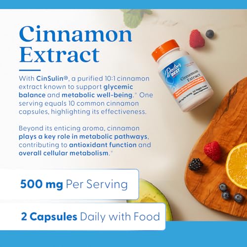 Doctor's Best cinnamon for glycemic balance