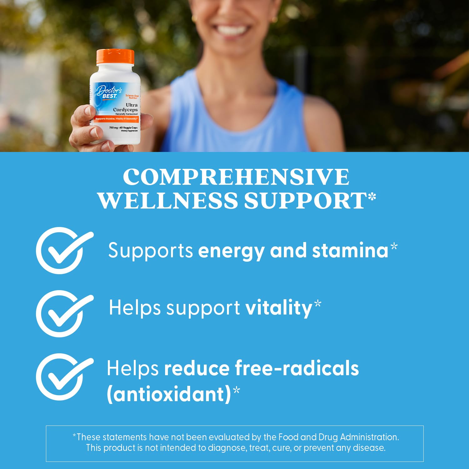 Doctor's Best cordyceps for vitality