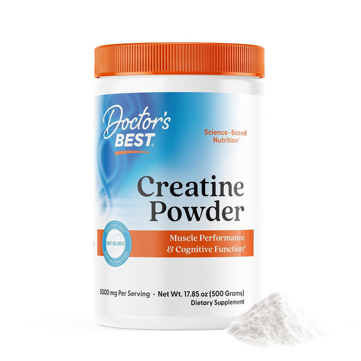 Doctor's Best creatine monohydrate powder for muscle gain