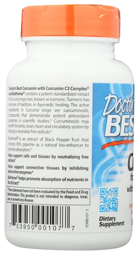 Doctor's Best curcumin for inflammation