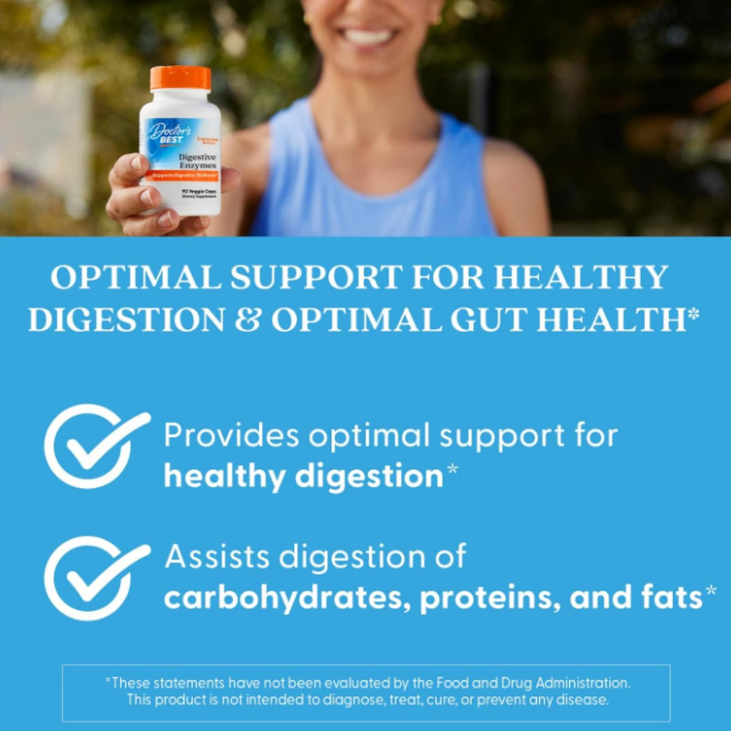 Doctor's Best digestive enzymes for daily wellness