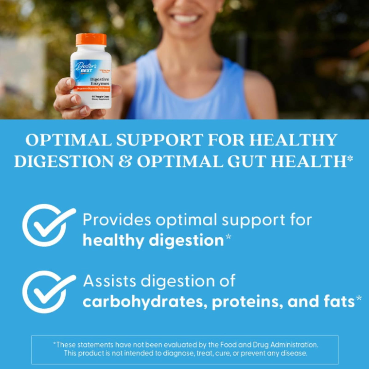 Doctor's Best digestive enzymes for daily wellness