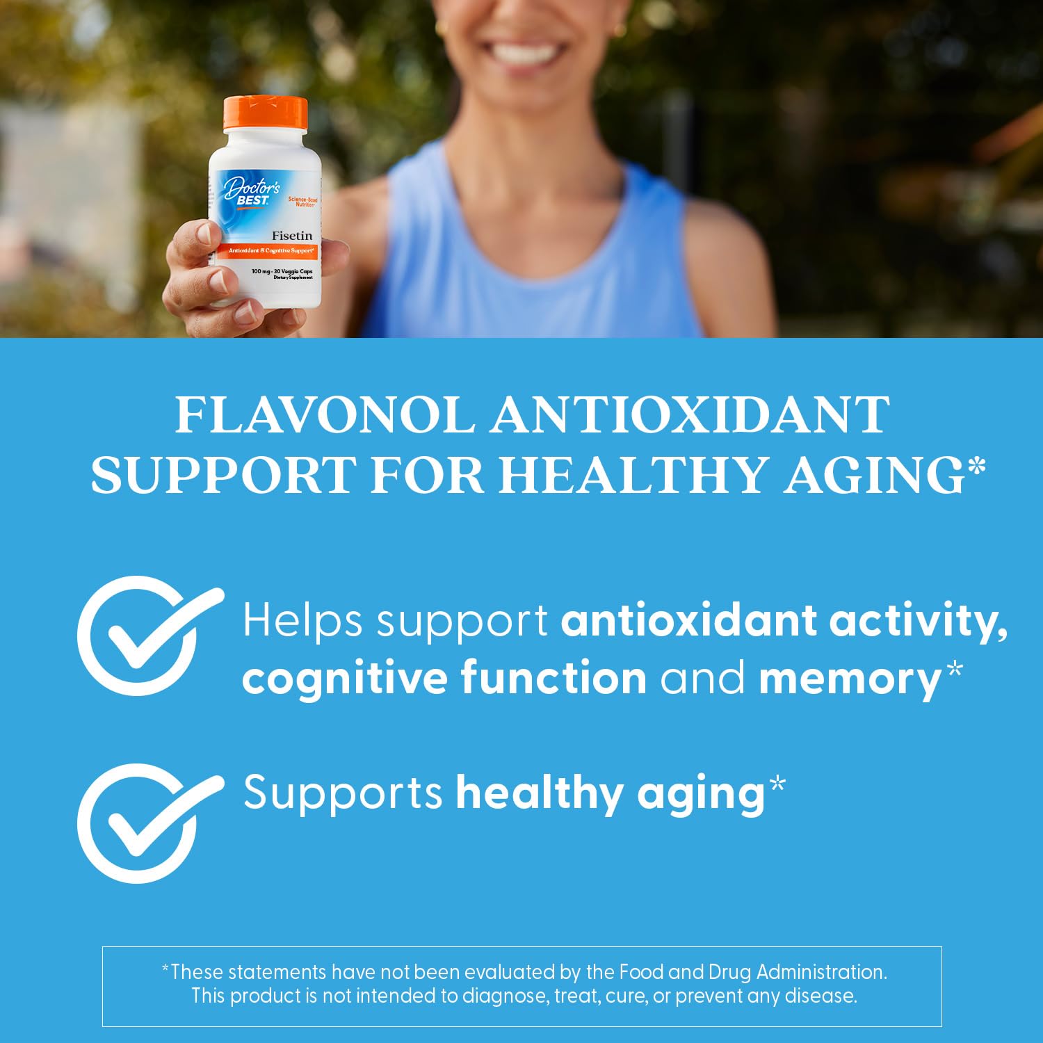 Doctor's Best Fisetin for overall health