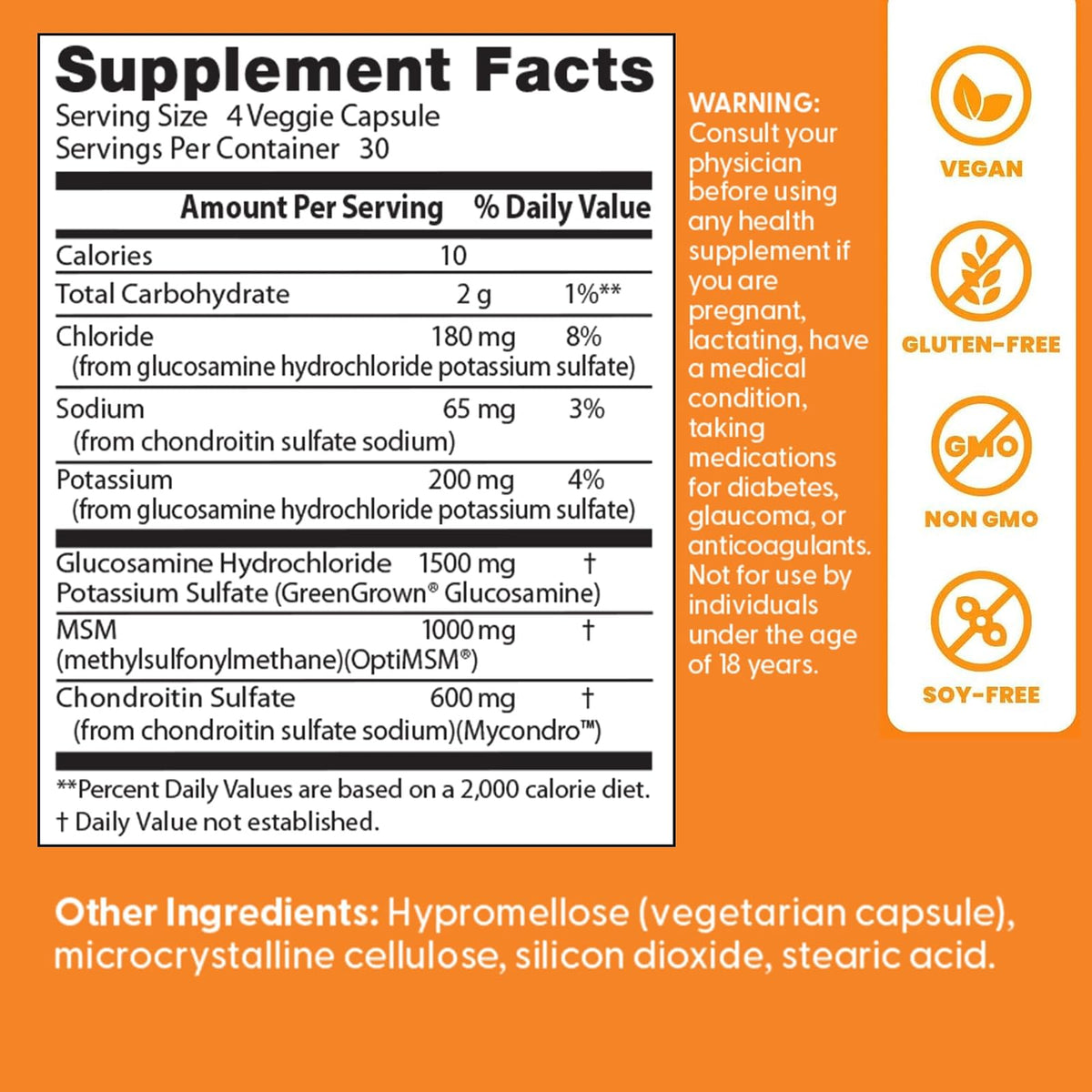 Doctor's Best glucosamine for active lifestyle