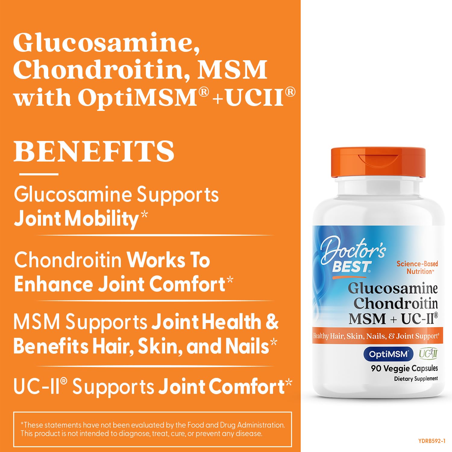 Doctor's Best glucosamine for mobility