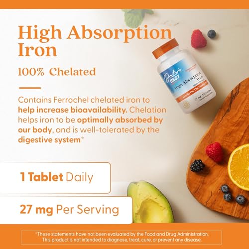Doctor's Best iron for optimal wellness