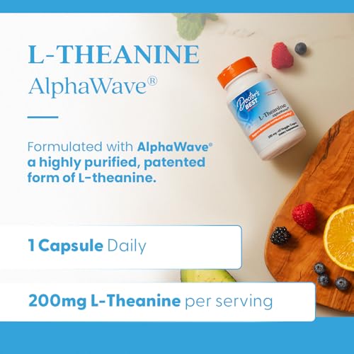 Doctor's Best l-theanine capsules