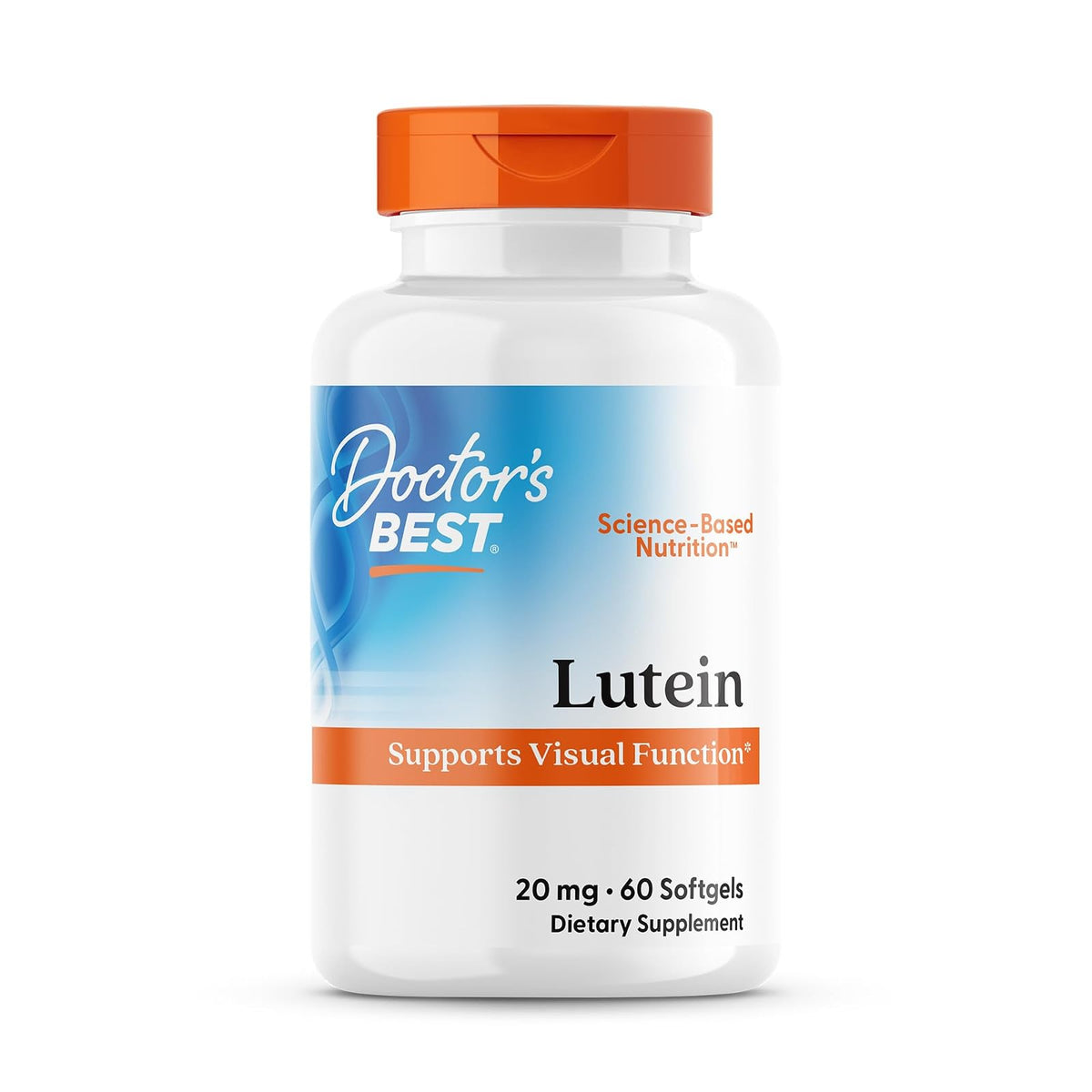 Doctor's Best Lutein softgels for eye health