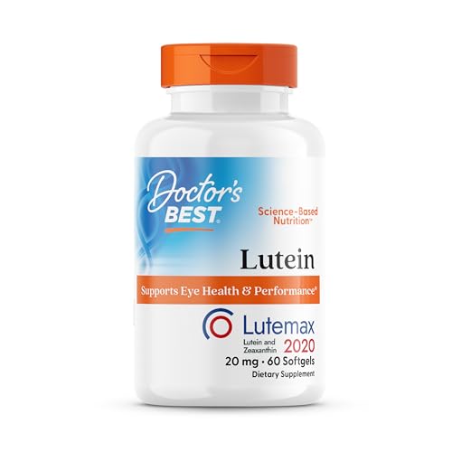 Doctor's Best Lutein softgels for eye health