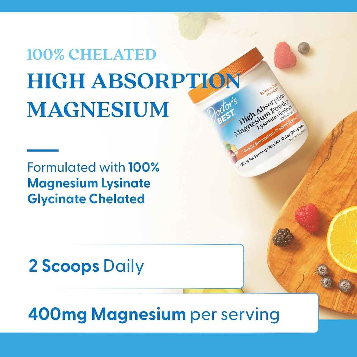 Doctor's Best magnesium for muscle health
