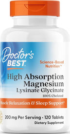 Doctor's Best magnesium glycinate capsules