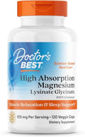 Doctor's Best magnesium glycinate capsules