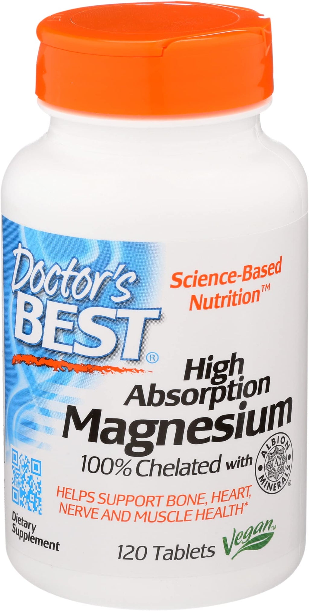 Doctor's Best magnesium glycinate tablets