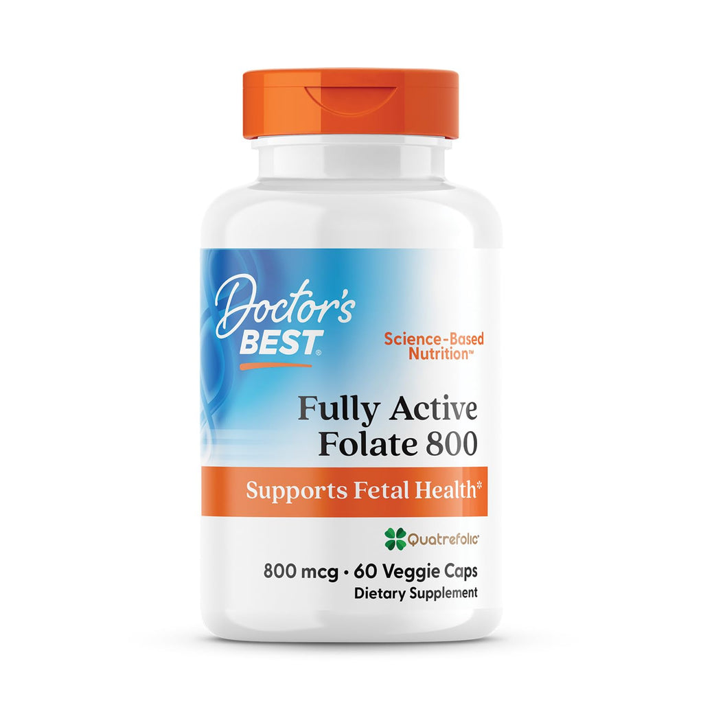Doctor's Best methylated folate capsules