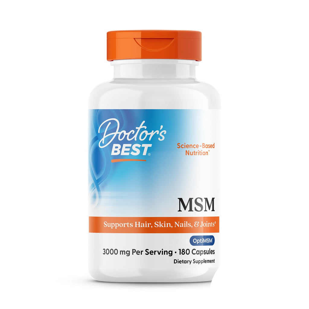 Doctor's Best MSM 3000 mg capsules