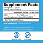 Doctor's Best MSM for better sleep