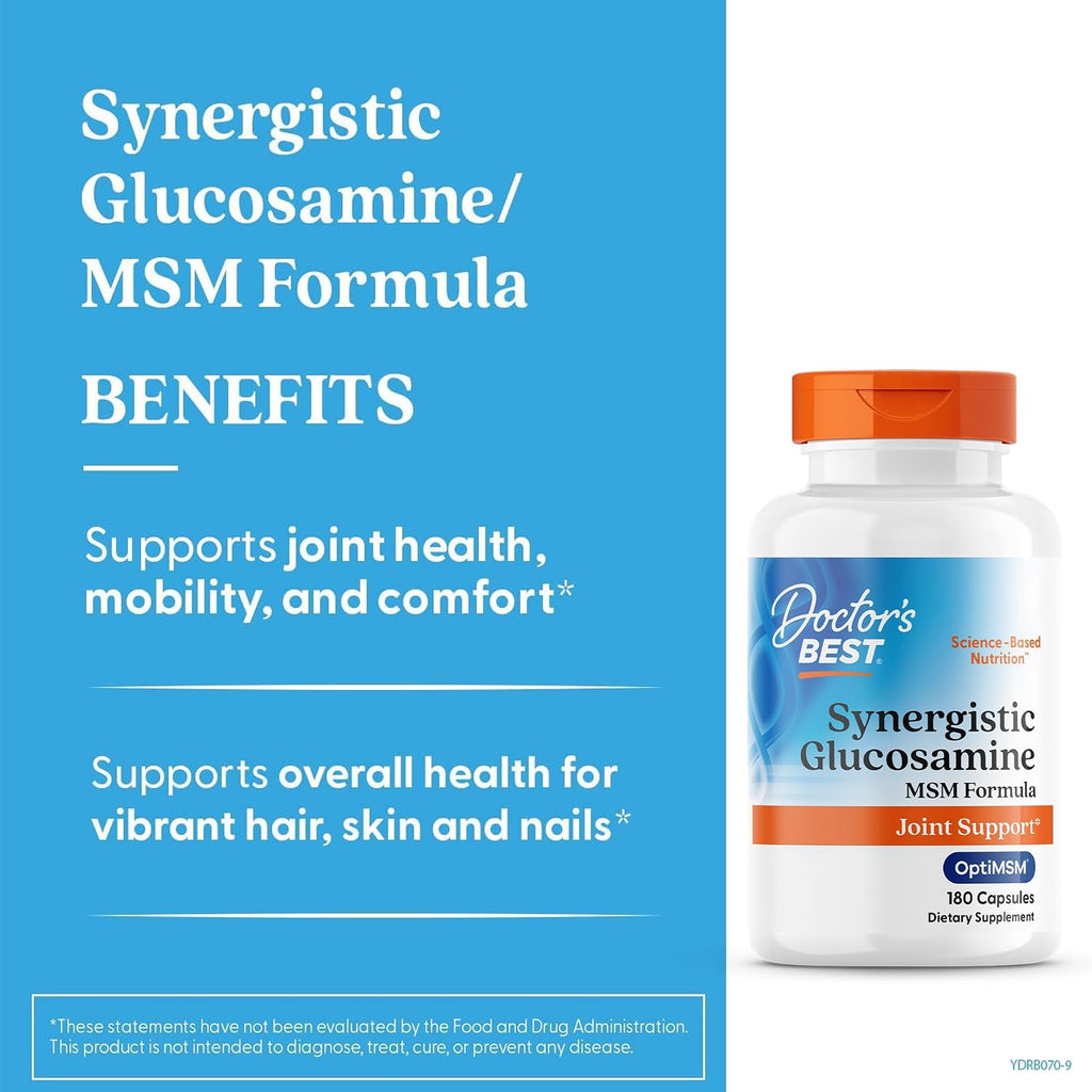 Doctor's Best MSM for joint health