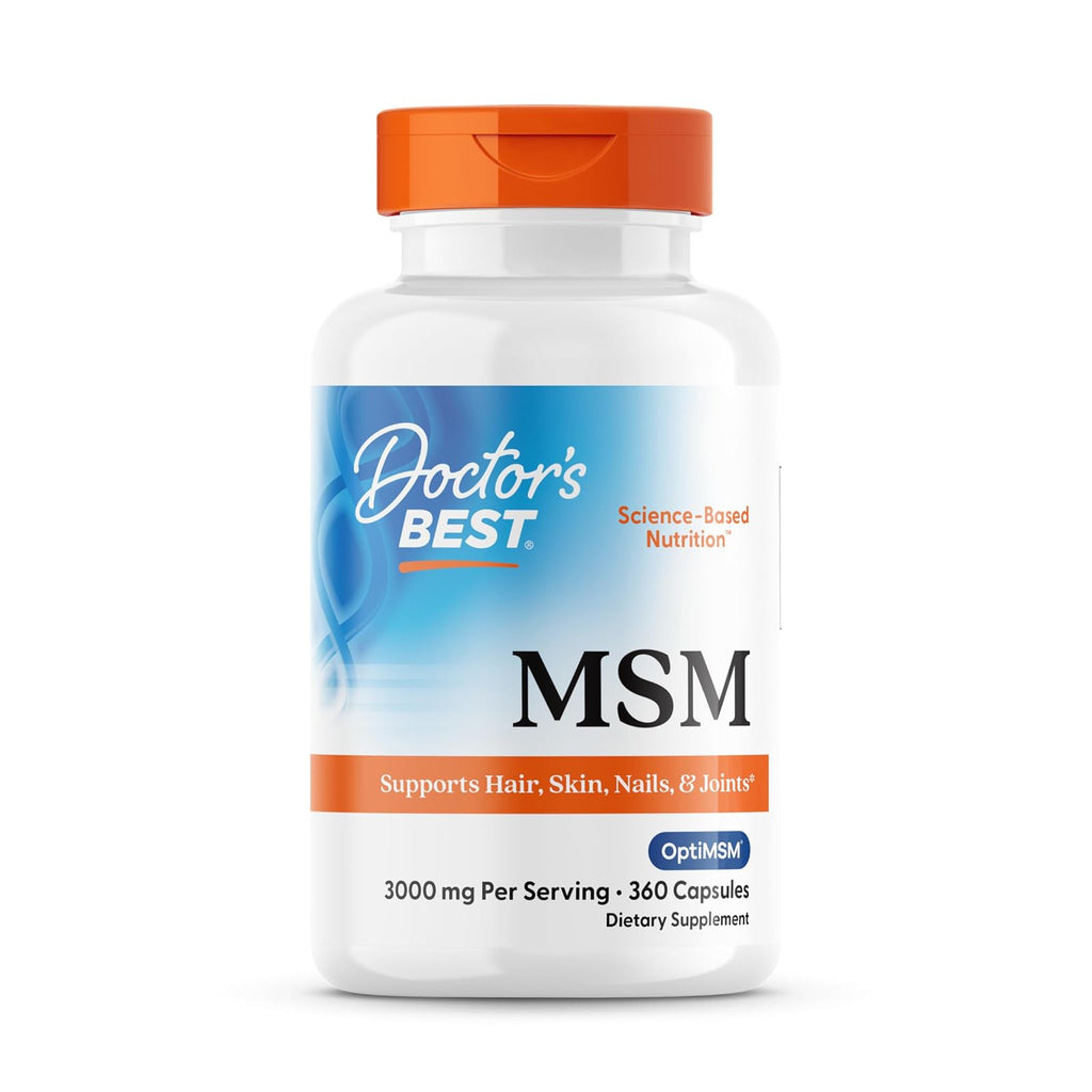 Doctor's Best MSM for joint health