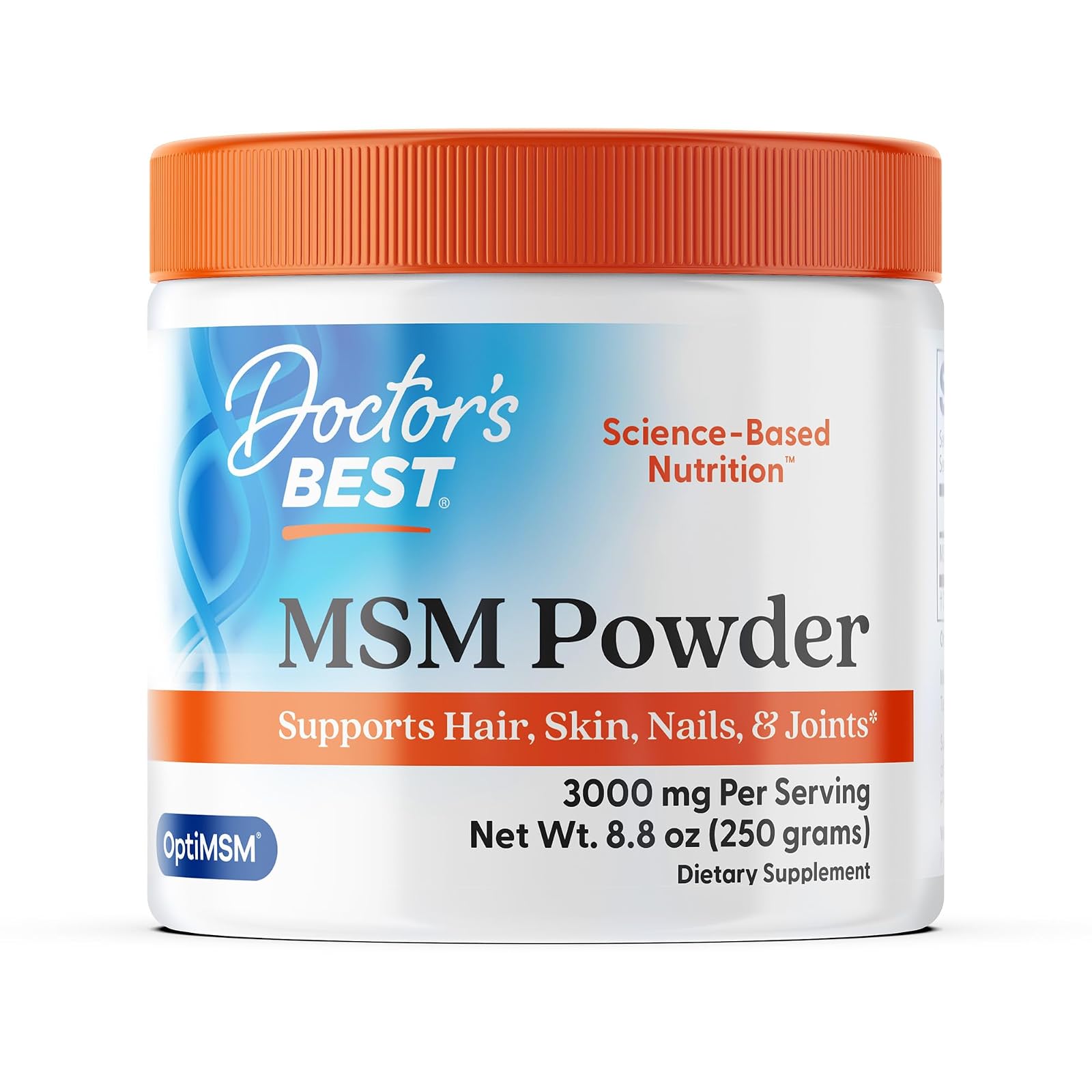 Doctor's Best MSM powder for joint health