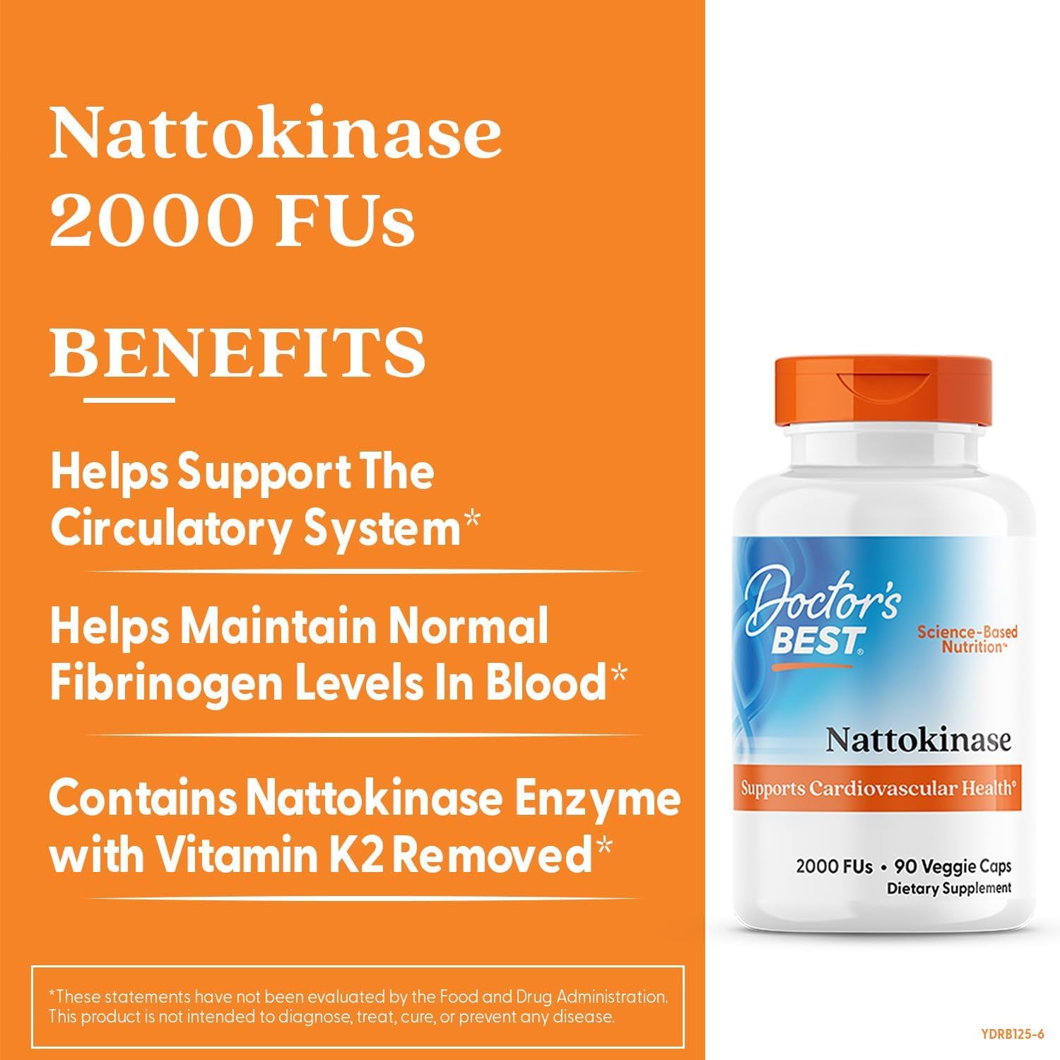Doctor's Best nattokinase for circulation