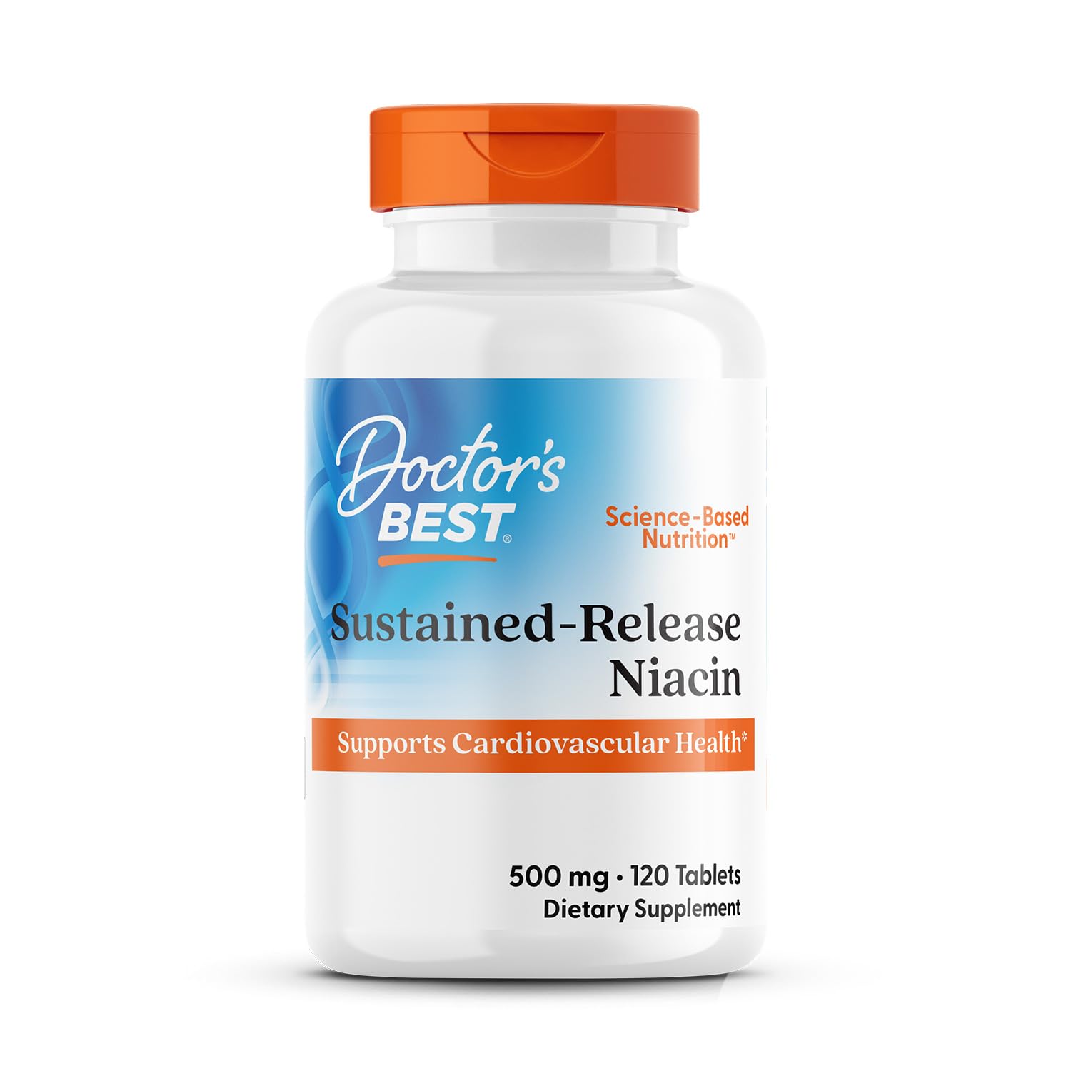 Doctor's Best Niacin 500 mg tablets