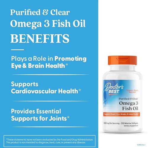 Doctor's Best omega 3 softgels