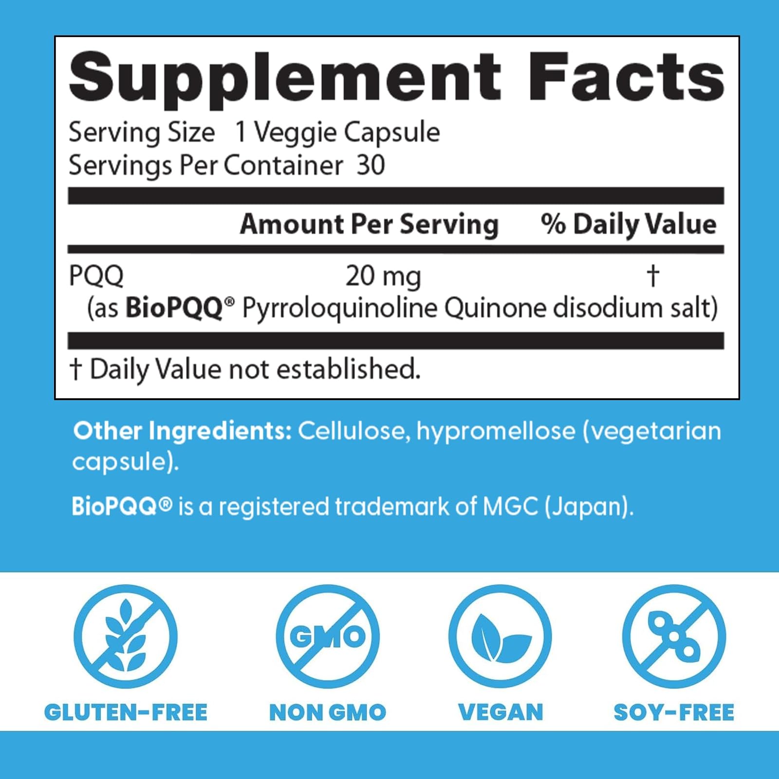 Doctor's Best PQQ whole food multivitamin