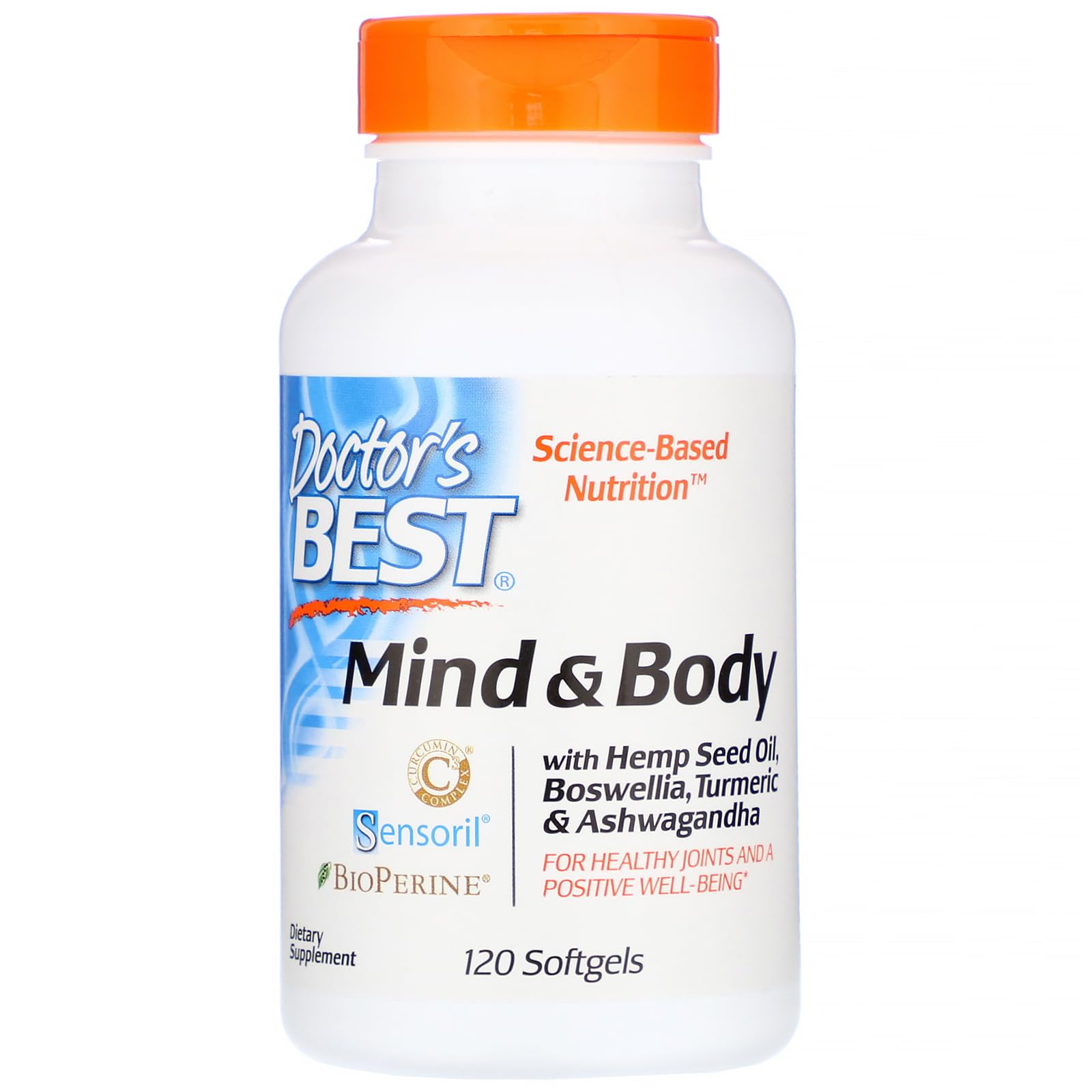 Doctor's Best turmeric for mood support