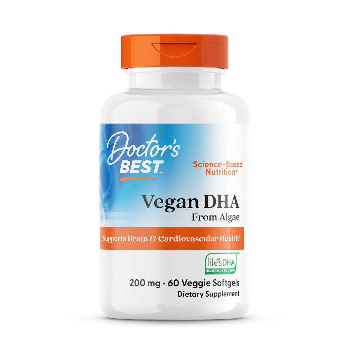 Doctor's Best Vegan DHA softgels
