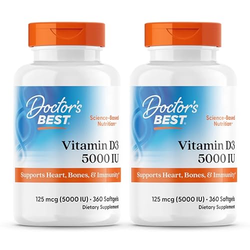 Doctor's Best Vitamin D3 5000 IU benefits