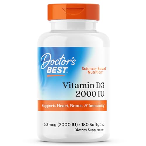 Doctor's Best Vitamin D3 softgels