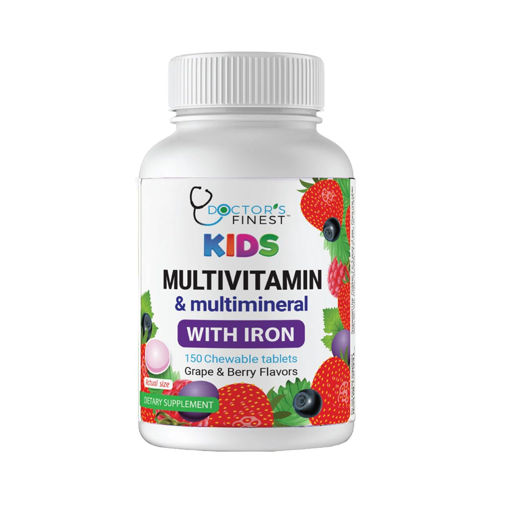 Doctor's Finest kids multivitamin with iron