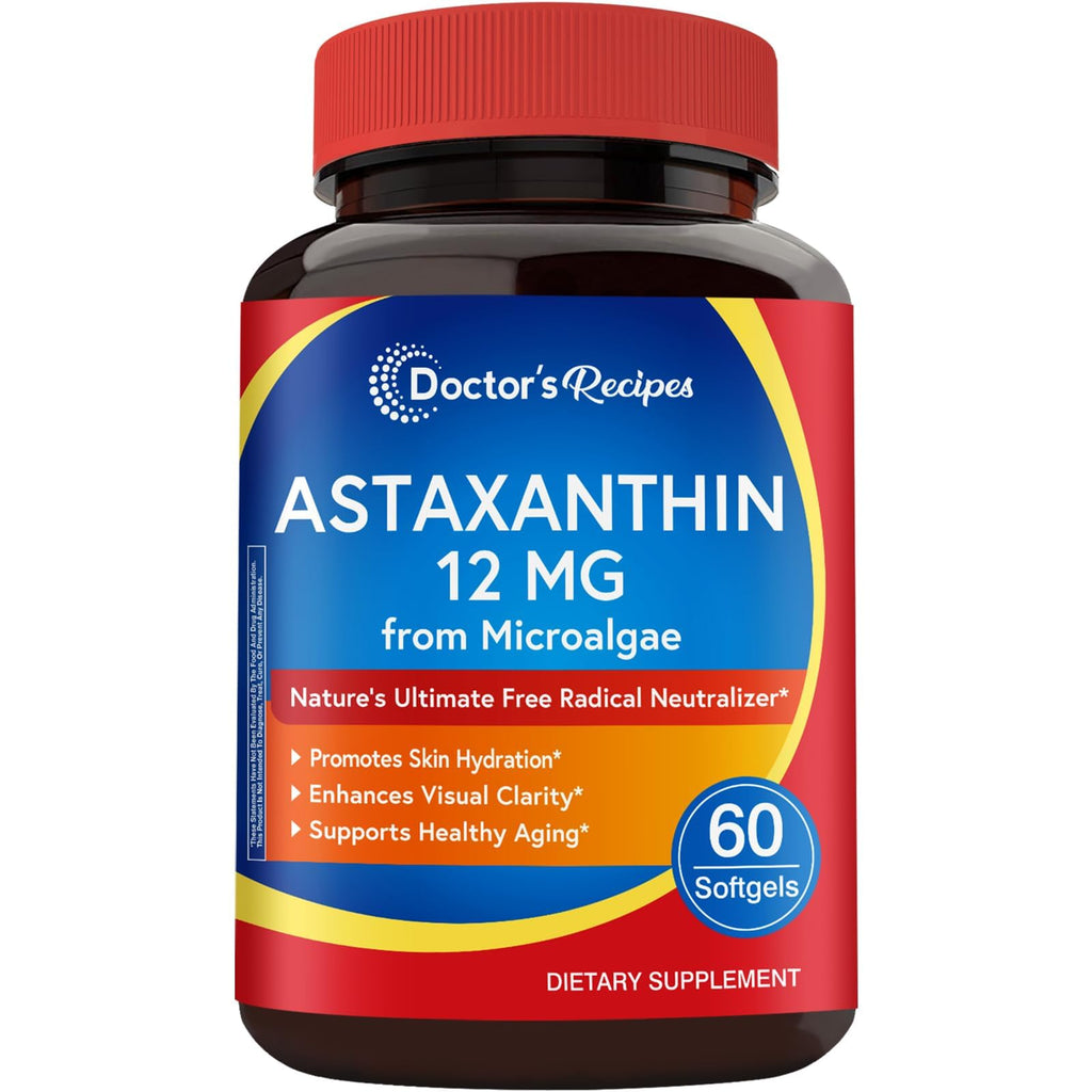 Doctor's Recipes Astaxanthin health benefits