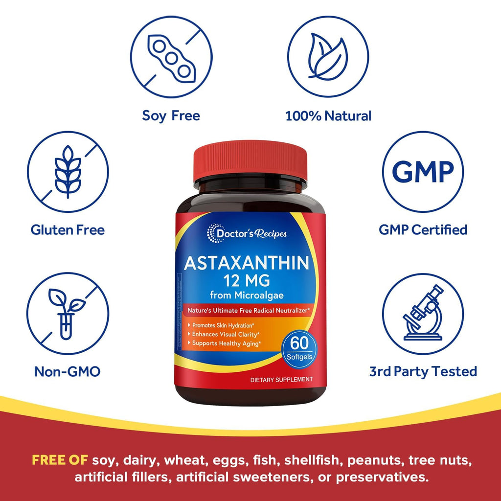 Doctor's Recipes Astaxanthin immune booster