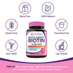 Doctor's Recipes biotin for overall wellness