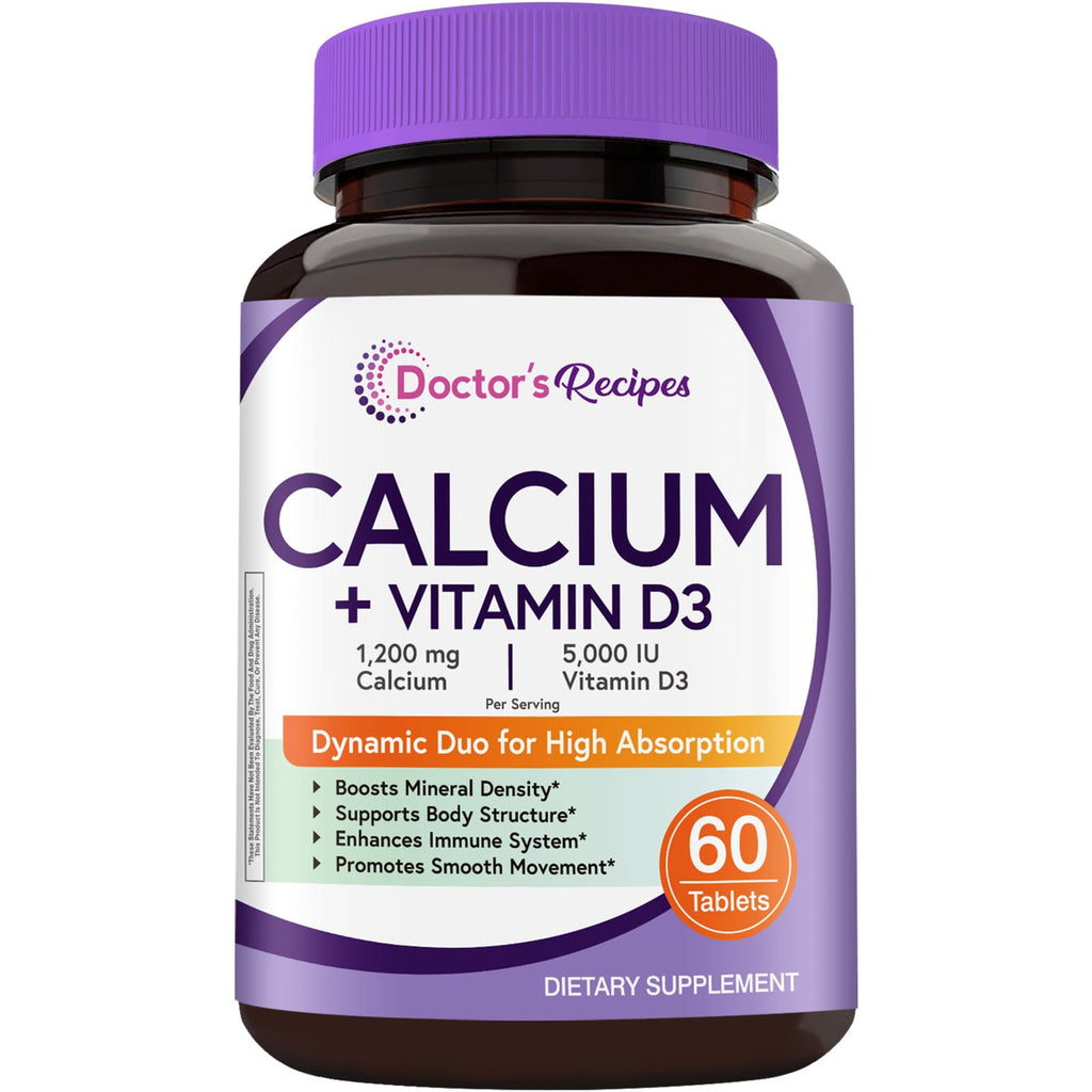 Doctor's Recipes calcium supplement tablets