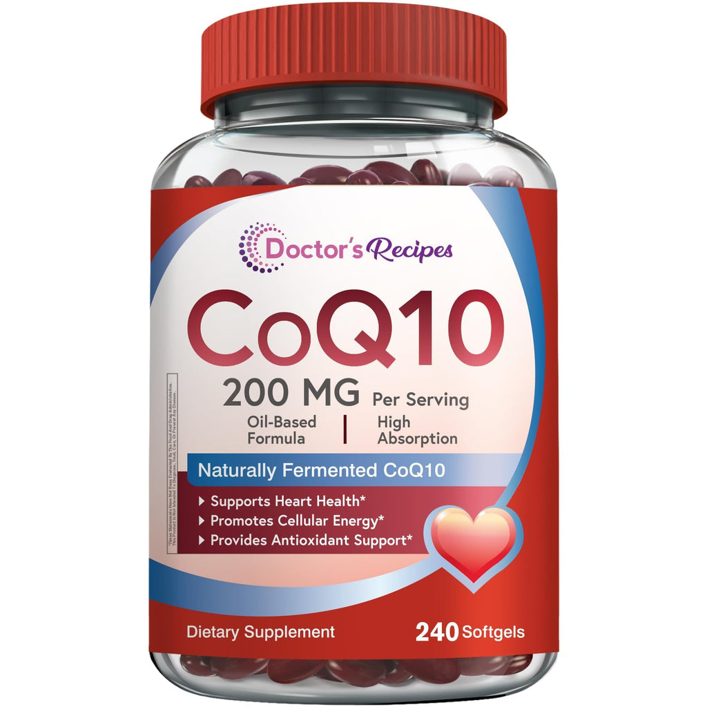 Doctor's Recipes CoQ10 200 mg softgels